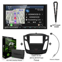 Kenwood Excelon DNX997XR Navigation Receiver w/ install kit + iDatalink ...